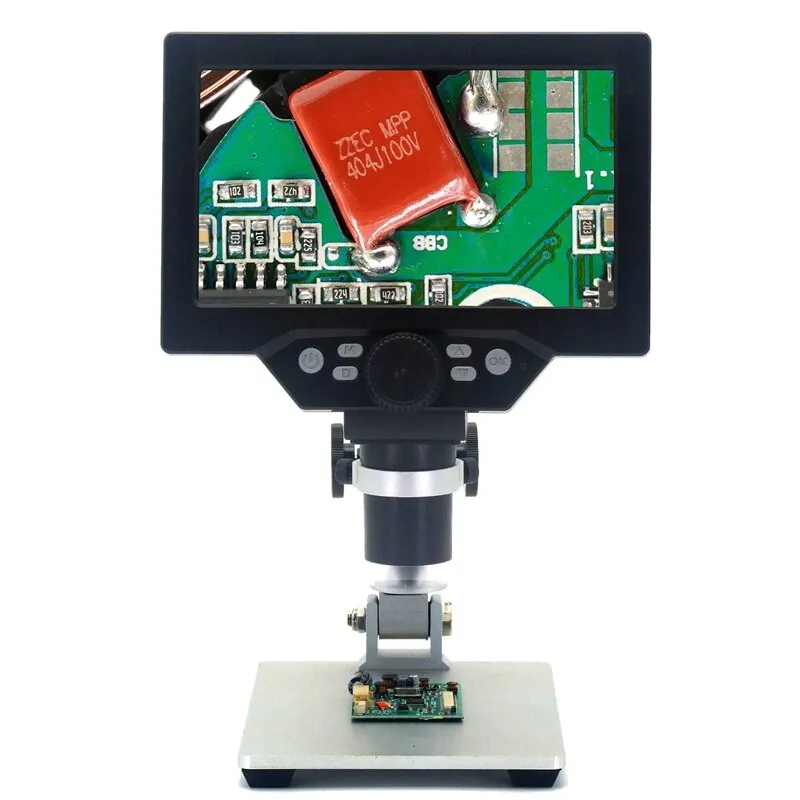 1200X Digital Microscope Electronic Video Microscopes 7 Inch HD LCD ...