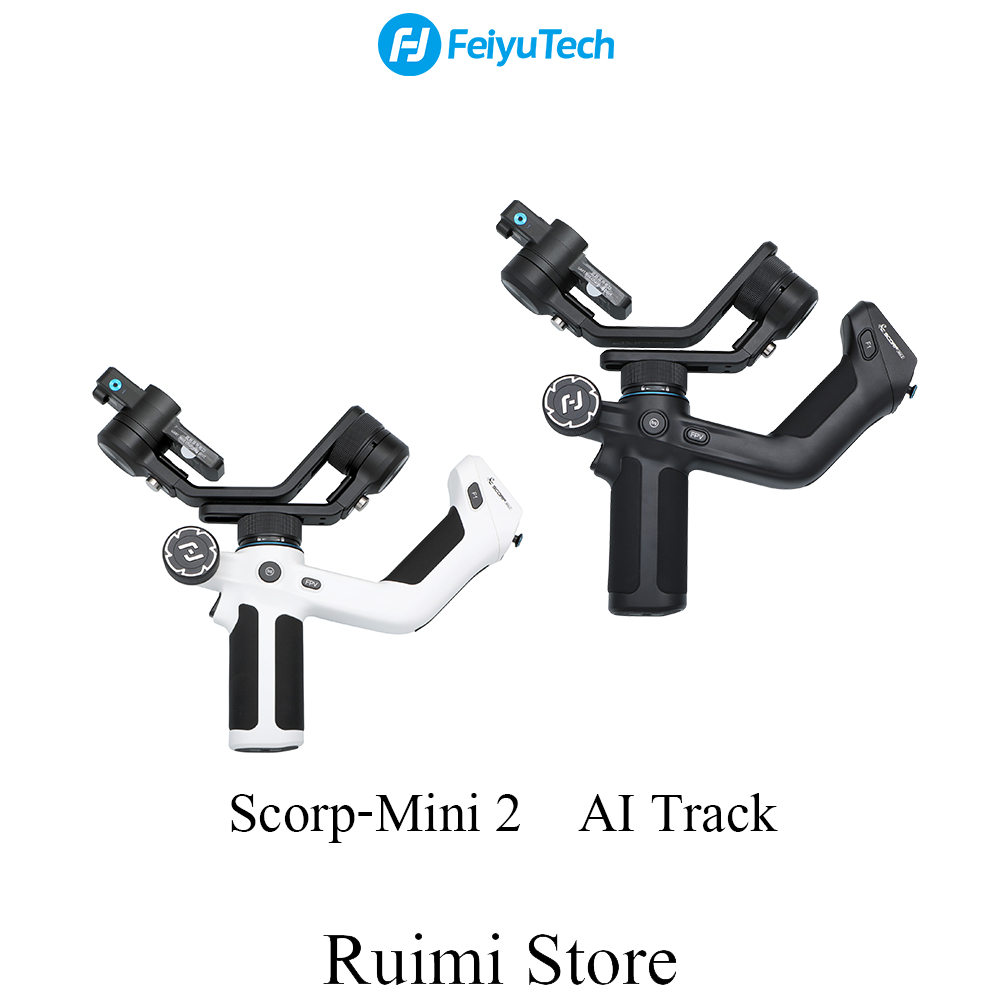 FeiyuTech SCORP Mini 2 All-in-One 3-Axis Handheld Gimbal Stabilizer for Sony A7III GoPro 12 ...