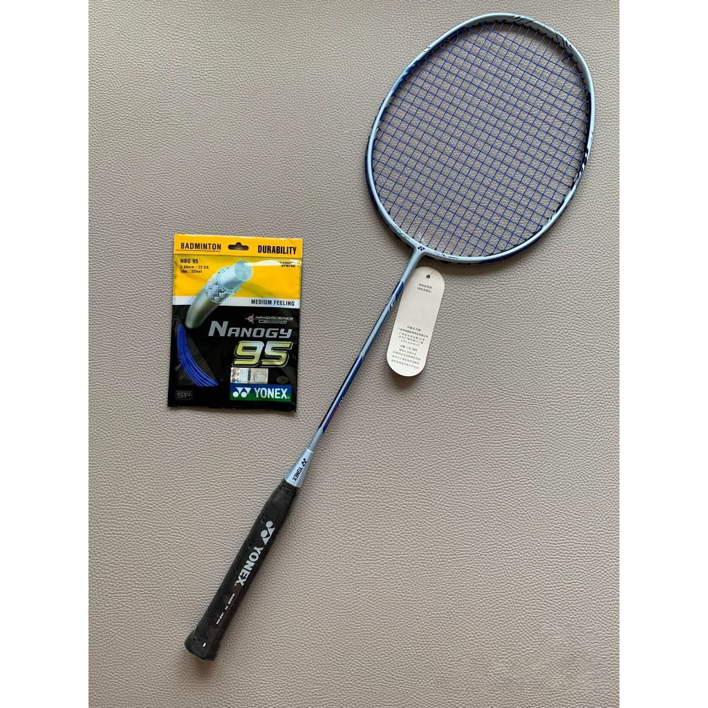 {Same Day Delivery} YONEX YONEX Double-Blade 10 LCW Silver Blue High ...