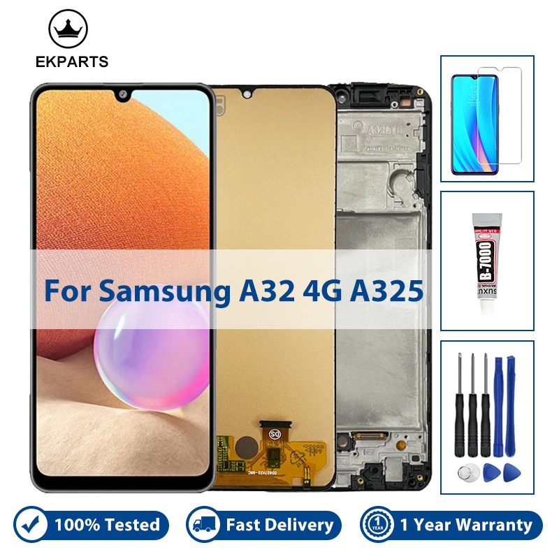 For Samsung Galaxy A32 4G A325 SM-A325F/DS A325M LCD Display Touch ...