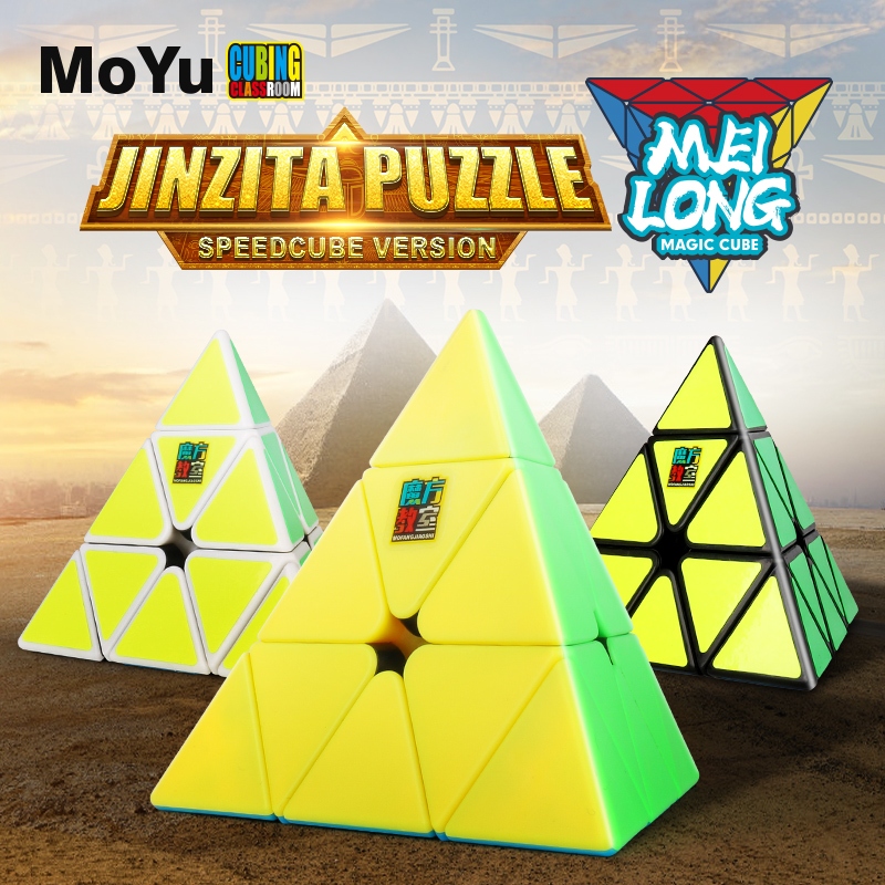 [Picube] MoYu Meilong Pyraminx 3x3x3 Carbon Pyramid Magic Cube ...