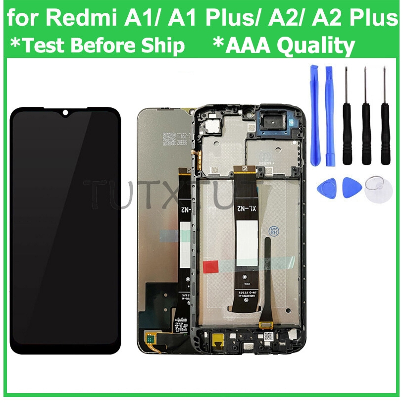 For Xiaomi Redmi A1/ A1 Plus/ A2/ A2 Plus LCD Display with frame Touch ...