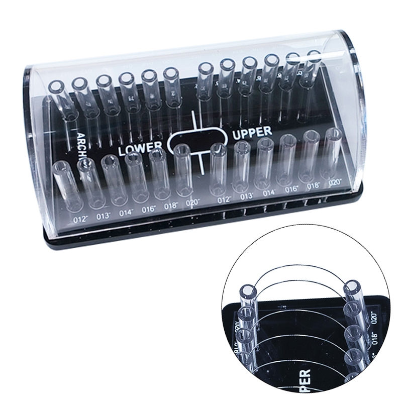 Dental Organizer Holder Dental Round Archwire Box Acrylic Dispenser ...
