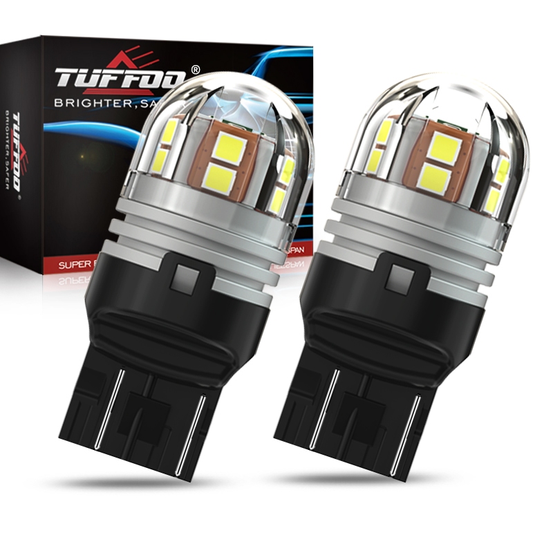 TUFFOO T20 W21W 7443 W21/5W 7440 LED Bulb For Car Tail Light/Reverse ...