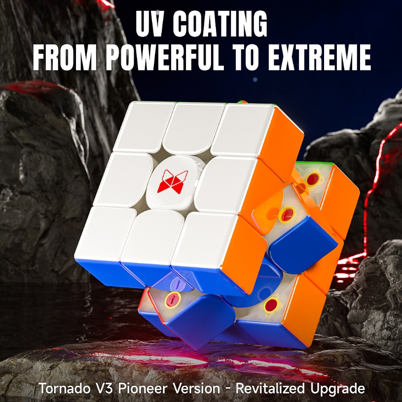 [Picube] QiYi XMD Tornado V3M 3x3 Flagship Version Magnetic Magic Speed ...