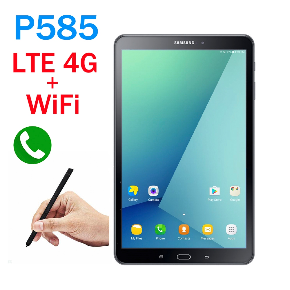 Samsung Galaxy Tab A 10.1 P580 P585 4G SIM LTE Phone Call Tablet PC 10. ...