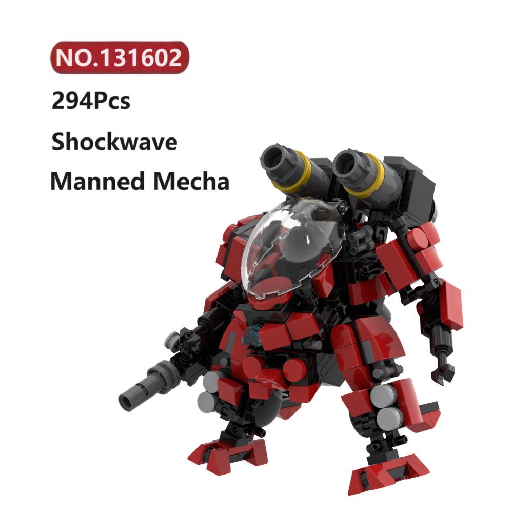 [MOC]Shockwave Manned Mecha Building Blocks 294 Pcs Mecha Bricks Toy ...