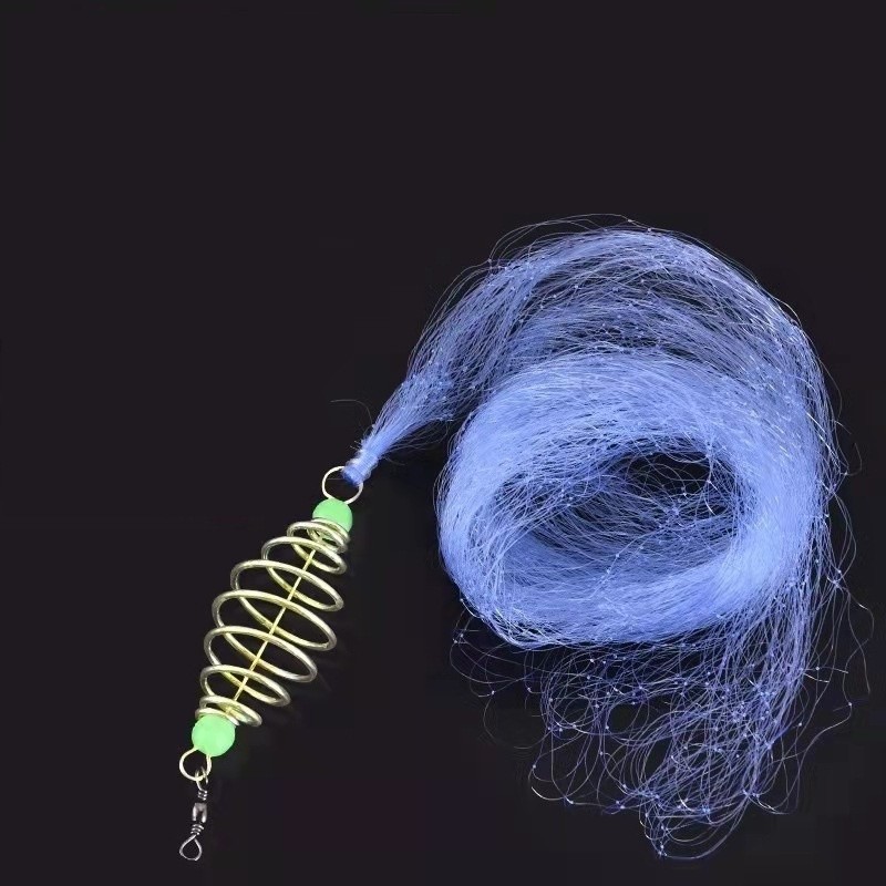 Bait Spring Bomb Net Bottom Fishing River Trap Jaring Perangkap Talapia ...