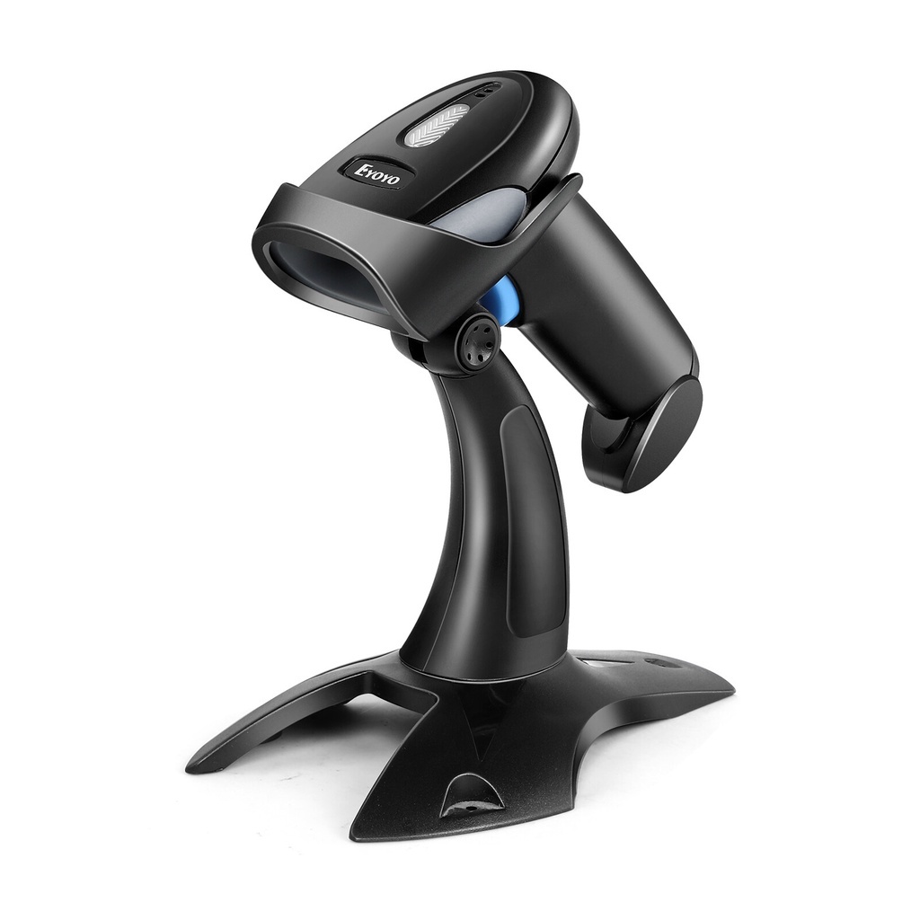 [Local stock]Eyoyo EY-019Y 1D 2D USB Wired Barcode Scanner with Stand ...