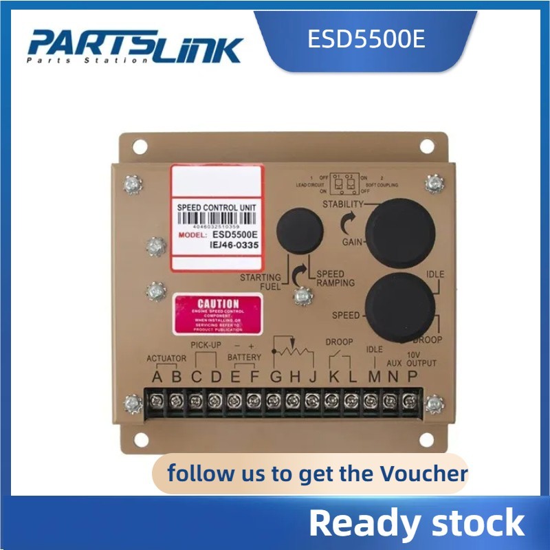Electronic Generator Parts Speed Governor Controller ESD5500E Speed Control Unit | Shopee Malaysia