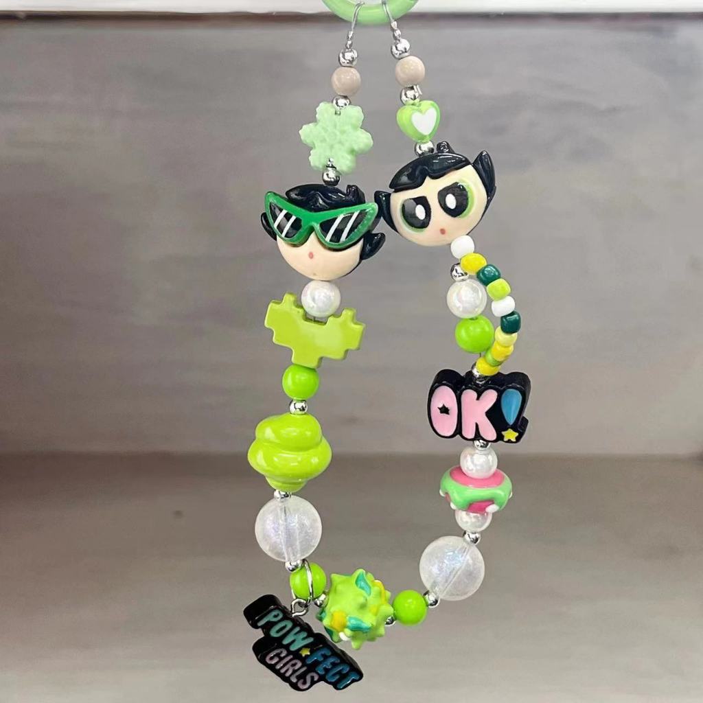 New Japanese Cartoon Powerpuff Girls Green Series High-value Hand ...