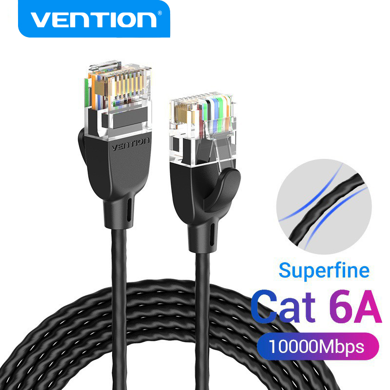 Vention Cat6A Ethernet Cable Ultra Slim Lan Patch Cord UTP Ethernet ...