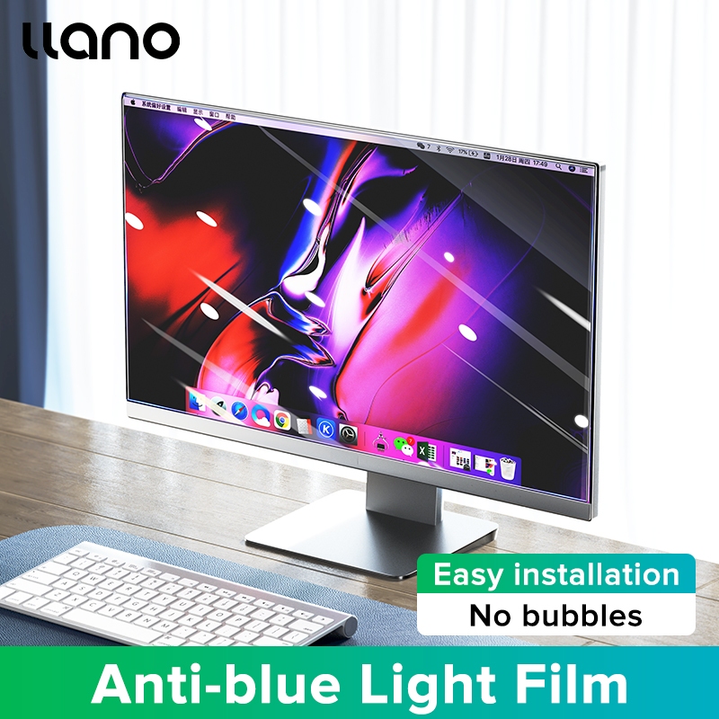llano Anti-blue Light Screen Film Anti-Reflective Anti-Glare Screen ...