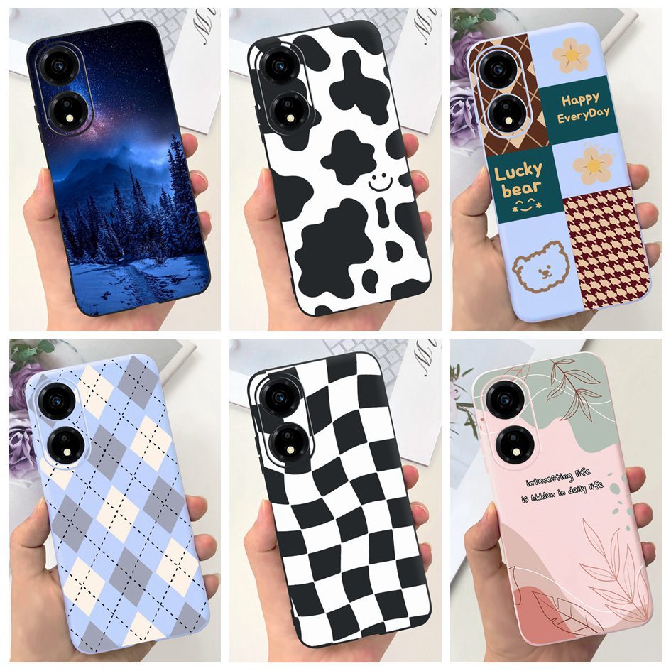 For Honor X5 Plus Casing 2023 New Desgin Fashion Patterns Soft Silicone ...