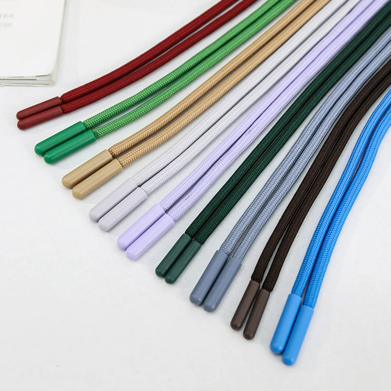 140cm Braided Round Twisted Cord Sweatpants Rope Solid Color Hoodie ...