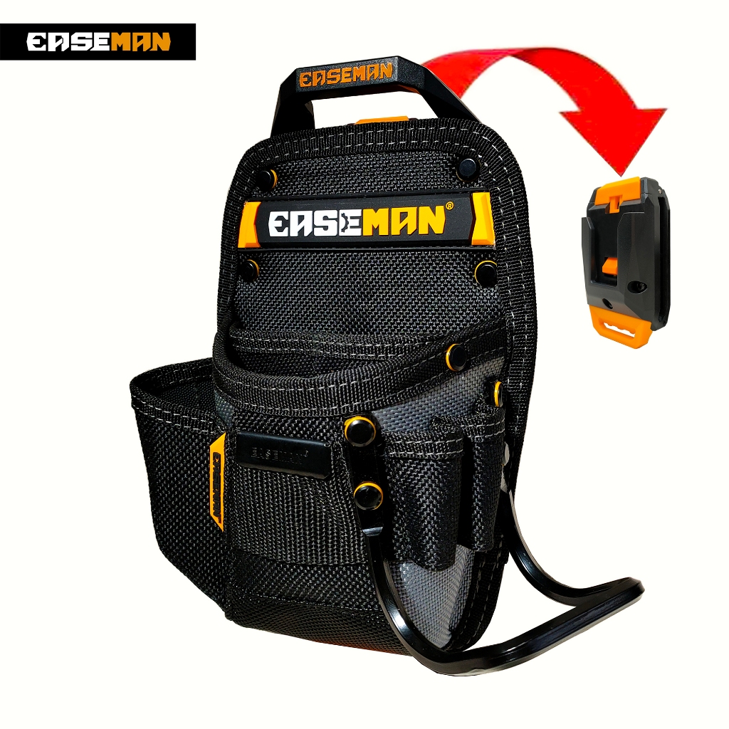 Easeman EM-005 Electrician Waist Bag Quick-Hanging Quick-Release Buckle ...