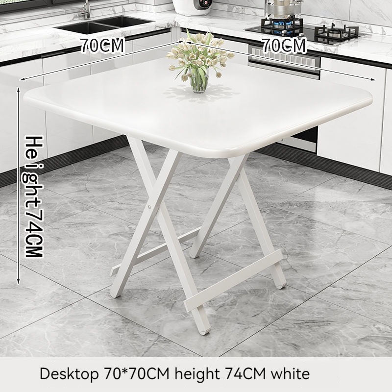 Livingroom Dining Table Foldable Table Simple Folding Portable Table ...