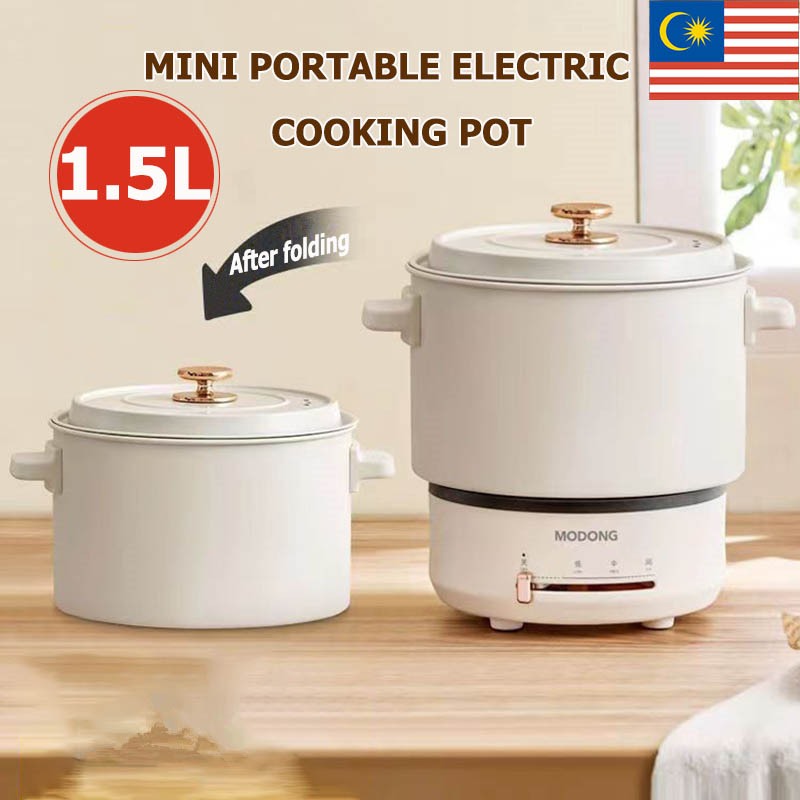 Mini Electric Pot Electric Cooking Pot Portable Small Multi-functional ...