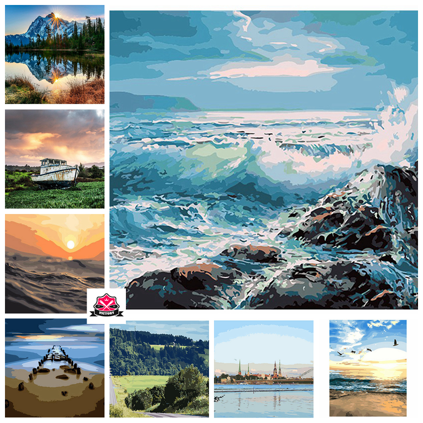 Victory -30*40cm/40*50cm-paint by number--painting by number--canvas ...