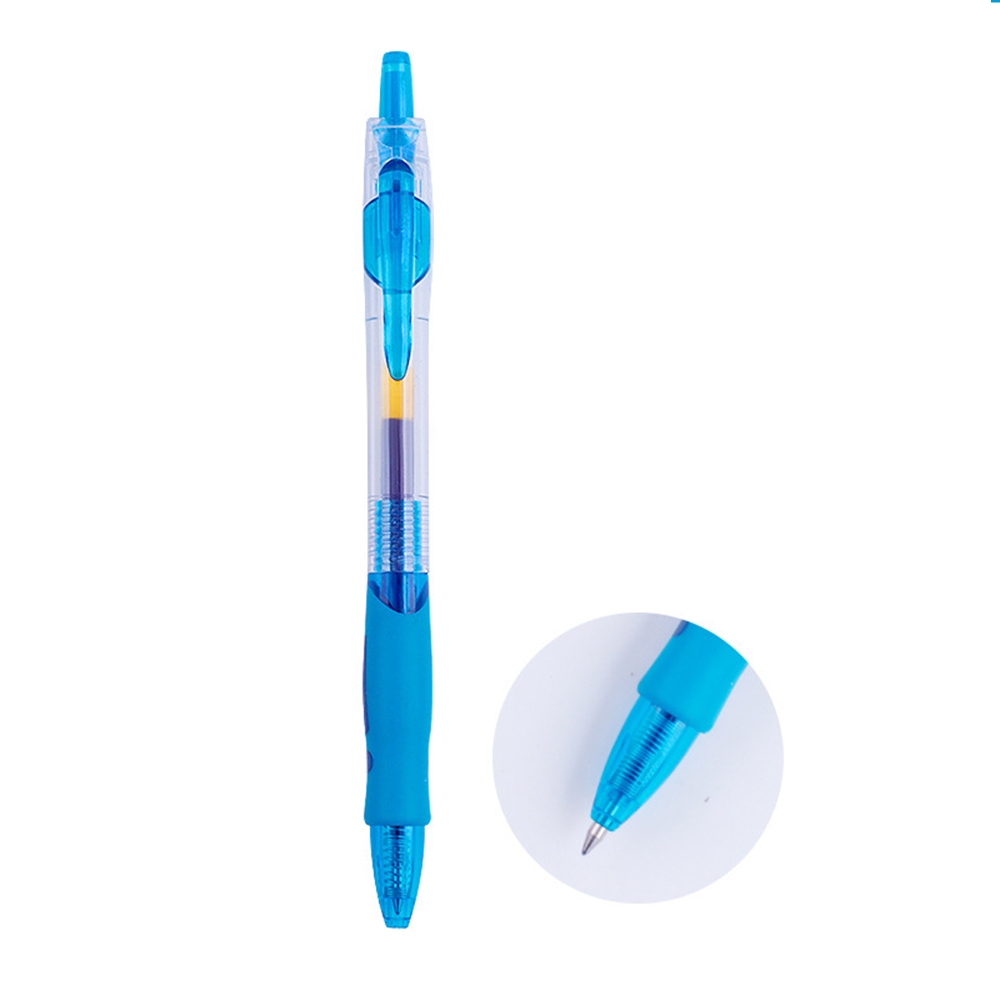 Gel Pen 0.5mm Press Pen Black Red Blue Ink Signature Pen Writing Tools ...