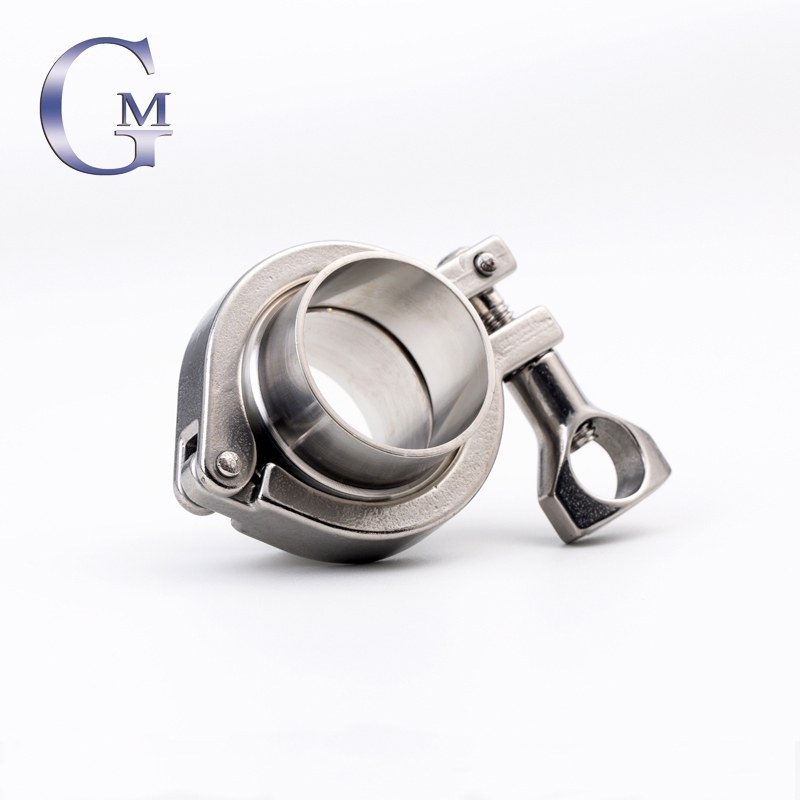 2" to 3" Tri Clamp Ferrule Set Sanitary Flange Pipe Weld Ferrule + Tri ...