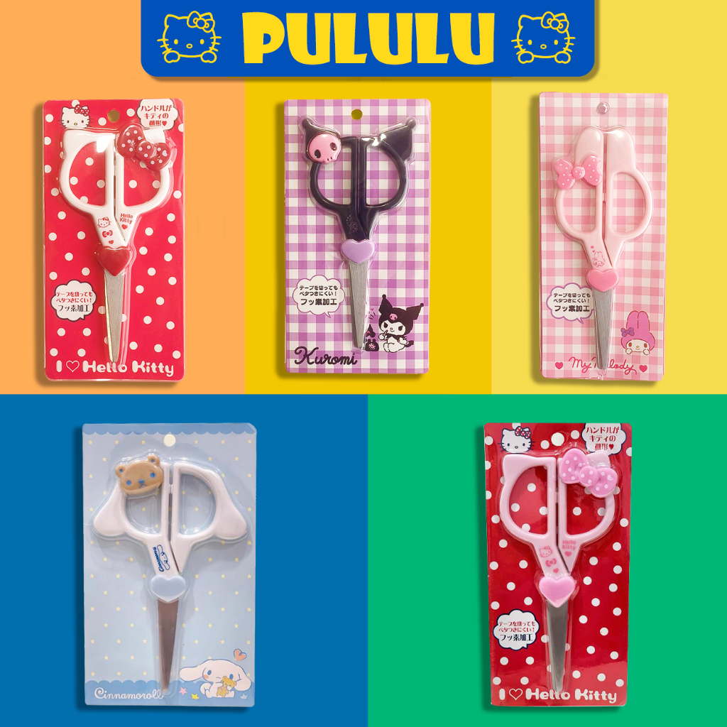 Pululu Cute & Kawai Kuromi ScissorsCutter Cartoon Kuromi Scissors ...