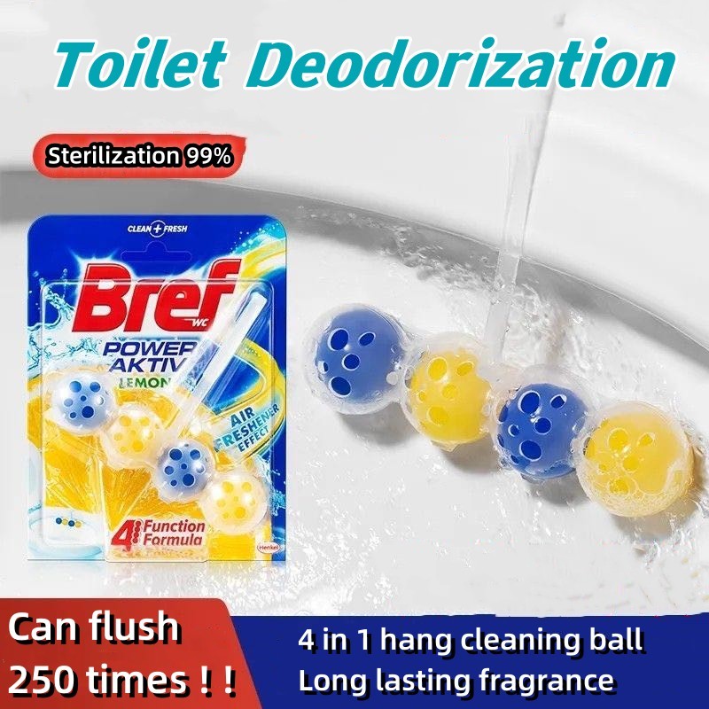 Hanging Toilet Cleaning Ball 4 in 1 Toilet Aromatherapy Automatic ...