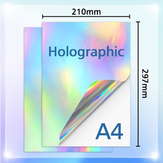 PVC Vinyl Sticker Paper Sheet A4 Size 210mm x 297mm - 10 Sheets, InkJet ...