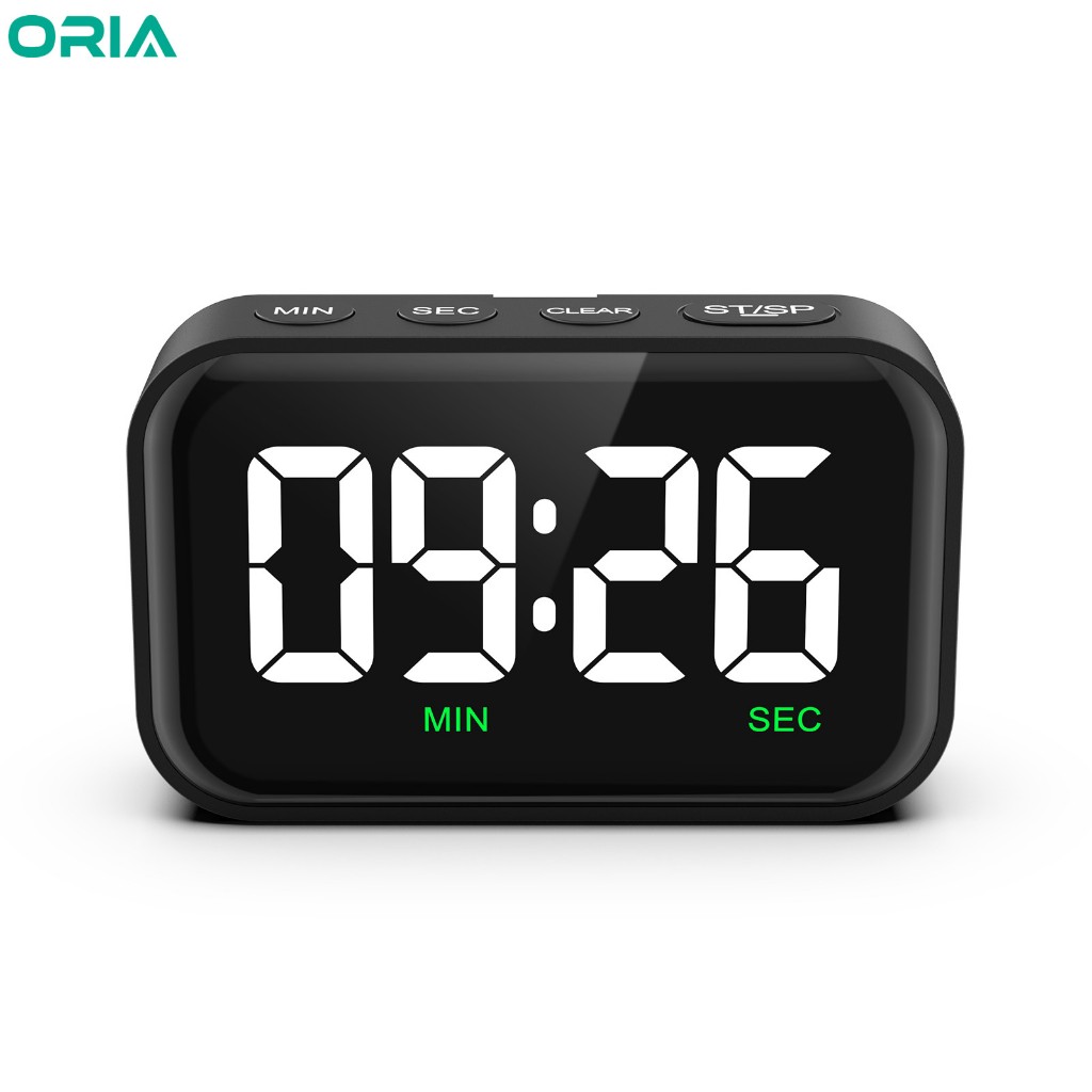 ORIA Digital Kitchen Cooking Timer Battery Powered Magnetic Countdown ... ORIA Digital Kitchen Cooking Timer Battery Powered Magnetic Countdown ...