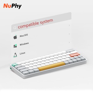 NuPhy Air60 V2 Ultra-thin Bluetooth Wireless Mechanical Keyboard 60% ...