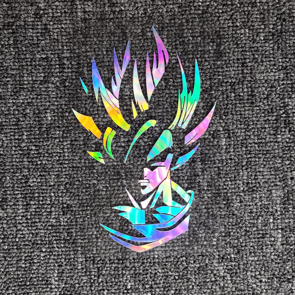 Car Stickers Dragon Ball Z Son Goku Kakarotto Super Saiyan Anime ...