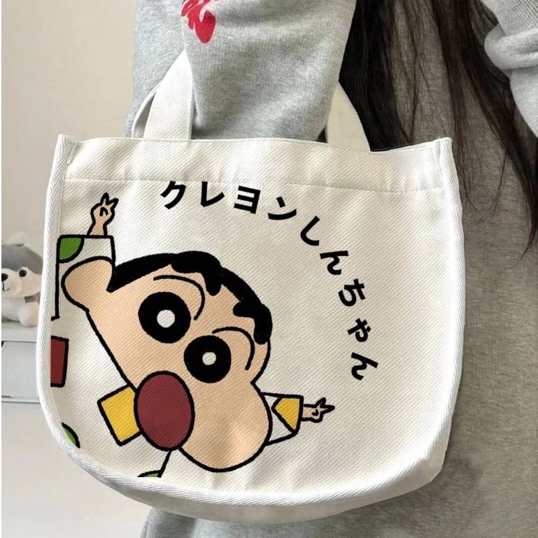 Crayon Shin-Chan Handbag Outing High-Value Canvas Bag Female Student ...