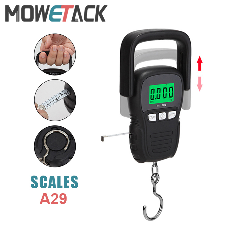 Digital Electronic Backlight Weighing Scale Portable Postal Fishing ...
