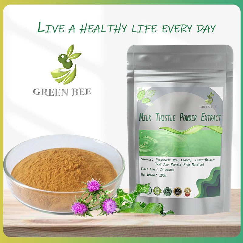 【100-1000g】Milk Thistle Powder Extract/ Silymarin/Supports liver health ...