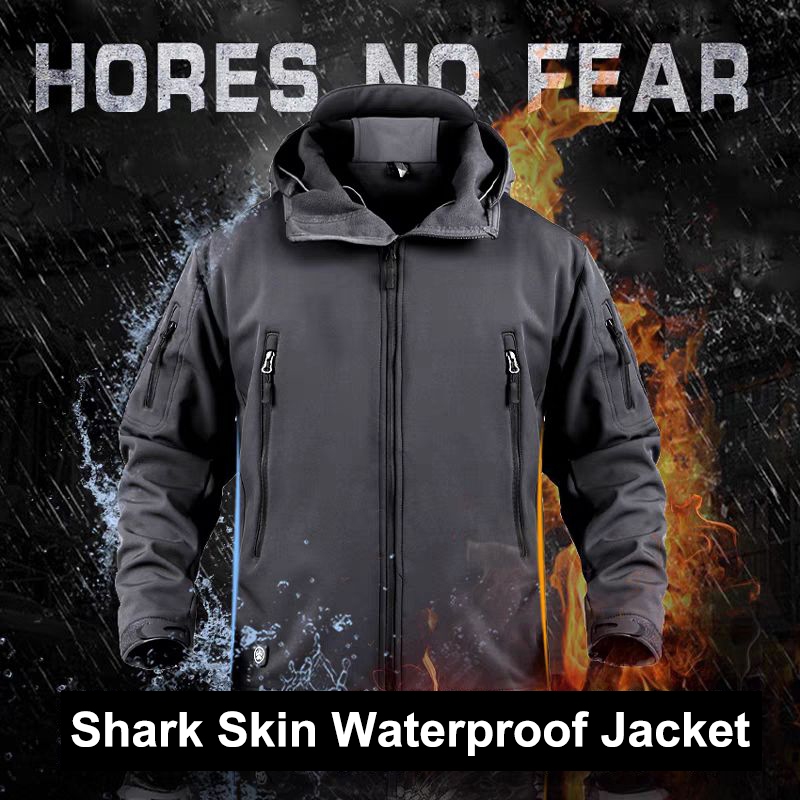 Men Windbreaker Jaket Motor lelaki Waterproof Bomber Jacket Windproof ...