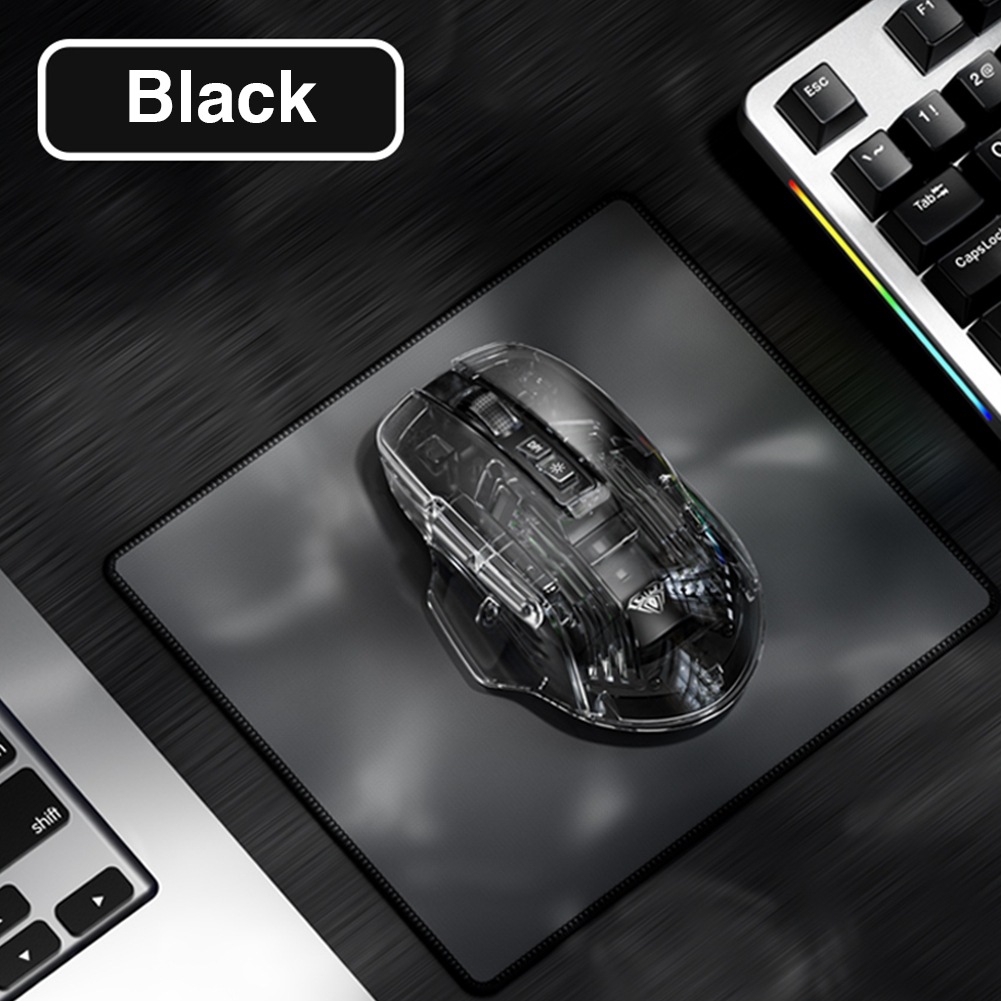 AULA SC518 Wireless Mouse 2.4G Bluetooth Connection RGB Light Effect 6 ...