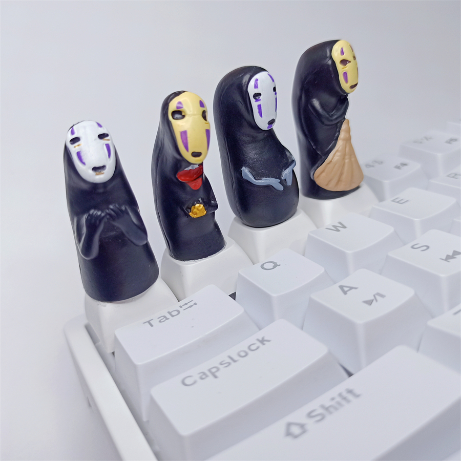 Faceless Ghost Keycap Spirited Away Faceless Ghost XDA Keycap Suitable ...