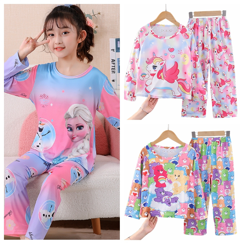 New Arrival Girls Tiktok Clothes Kawaii Lightweight Princess Elsa ...