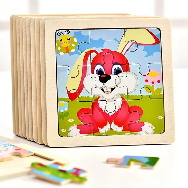Wooden Puzzle Educational Toys Kids Jigsaw Puzzle Wooden Toys For ...