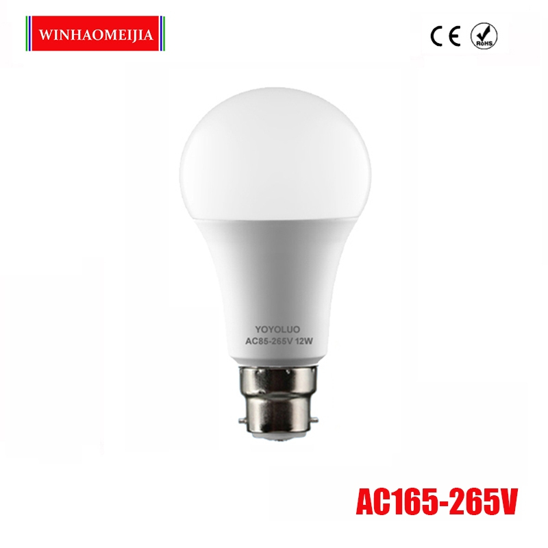 B22 LED bulb AC 220V SMD2835 3W 5W 6W 7W 9W 12W 15W 18W 21WLED lamp ...