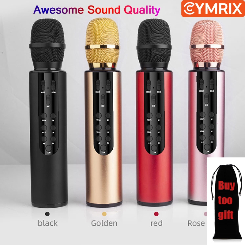 Original Bluetooth Karaoke microphone speaker portable wireless memory ...