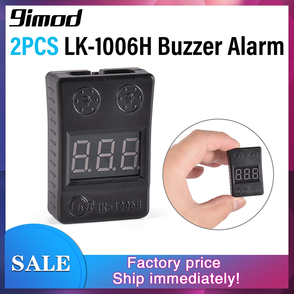 RC Car 1~8S Li-ion Lipo Battery Voltage Tester Checker Low Voltage ...