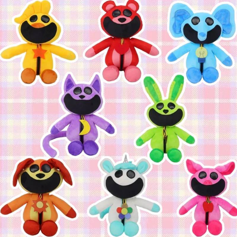 COD 30cm Smiling Critters Plush Toy Smiling Critters Cat Nap Catnat ...