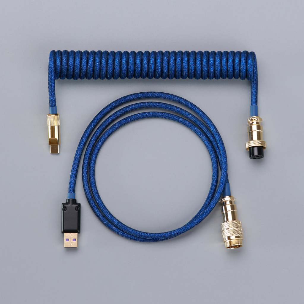 KBDFANS PLUTO HANDMADE CUSTOM MECHANICAL KEYBOARD USB-C CABLE | Shopee ...