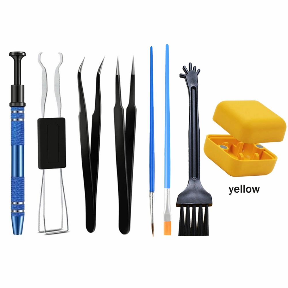 Switch Tool Kits Metal Puller Remover Switch Stem Holder Lube Brush ...