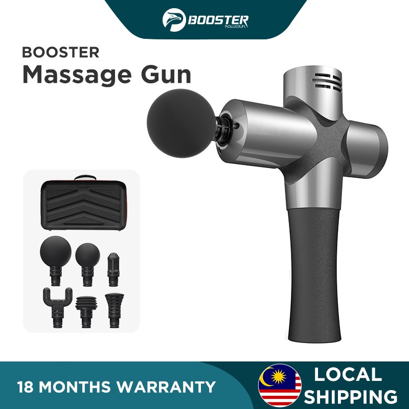 BOOSTER Pro 3 Massage Gun Deep Tissue Muscle Recovery Massager Vibrater ...