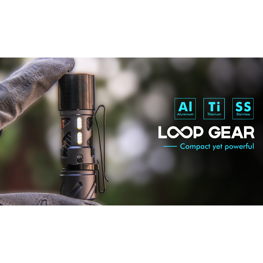 Perfect Flashlight Loop Gear SK03 EDC | Shopee Malaysia