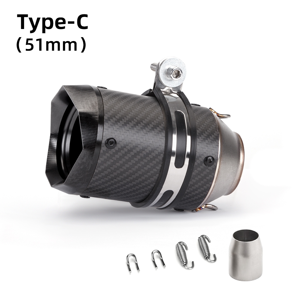 51mm Inlet universal Muffler Pipe Exhaust Pipe Tailpipe AR Austin ...