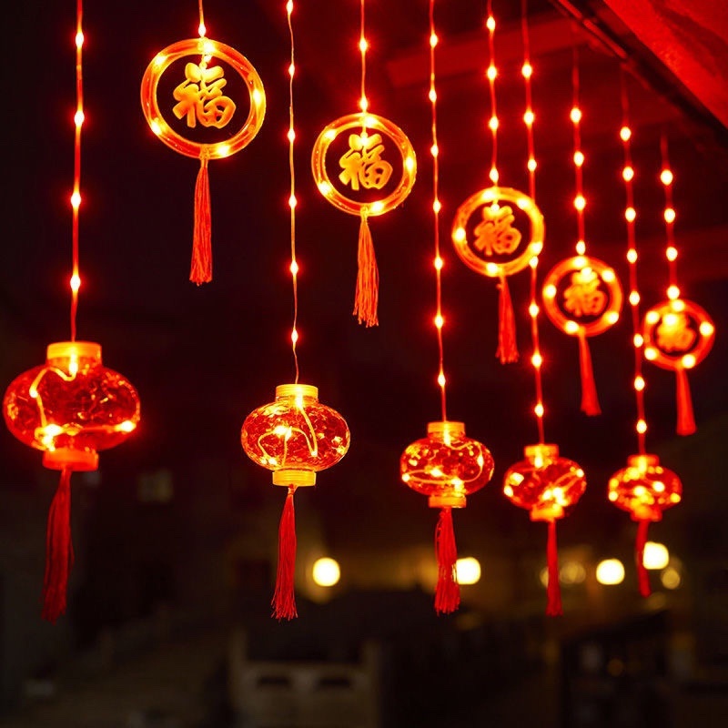 🔥Ready Stock🔥Chinese New Year Decoration CNY 2024 LED Lantern Light ...
