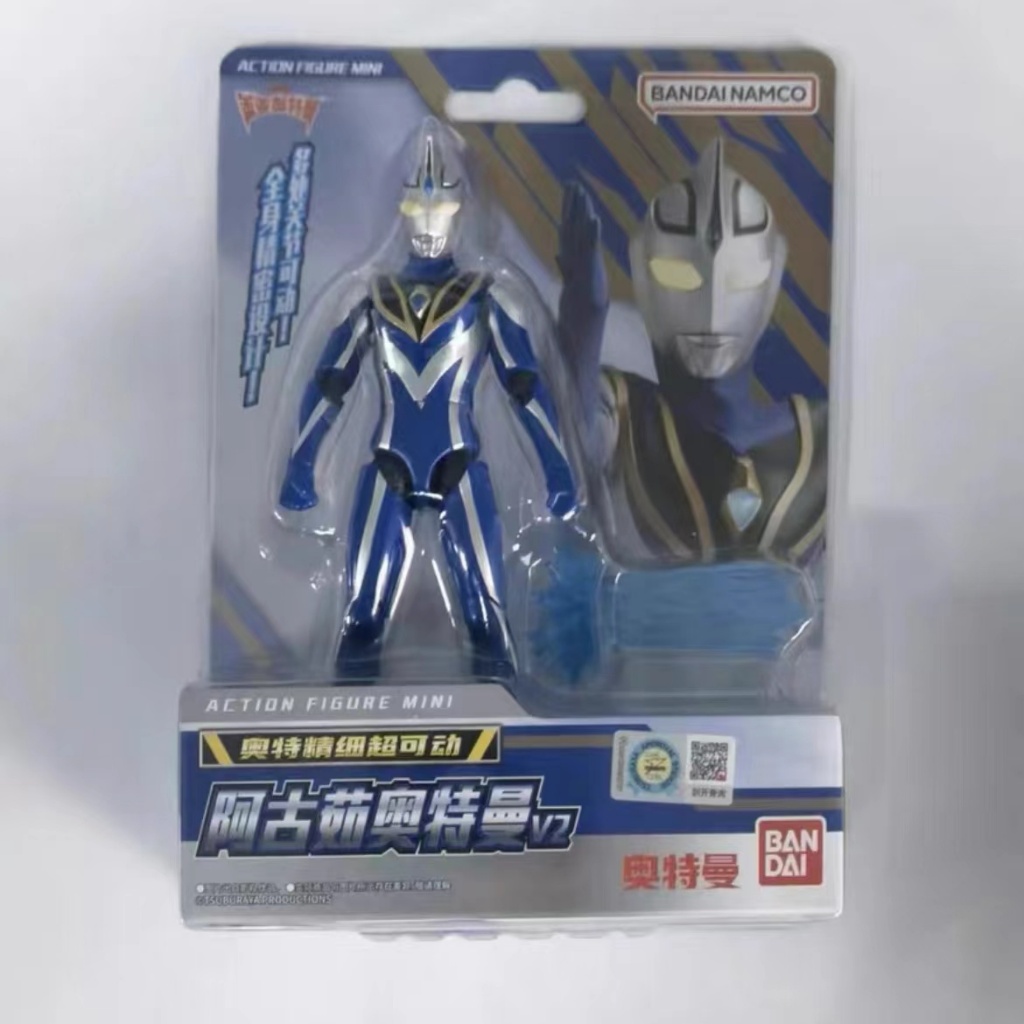 KKangT Genuine BANDAI Ultraman ACTION FIGURE MINI Careful Super ...